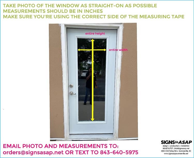 DIY Measuring Instructions - Signs ASAP